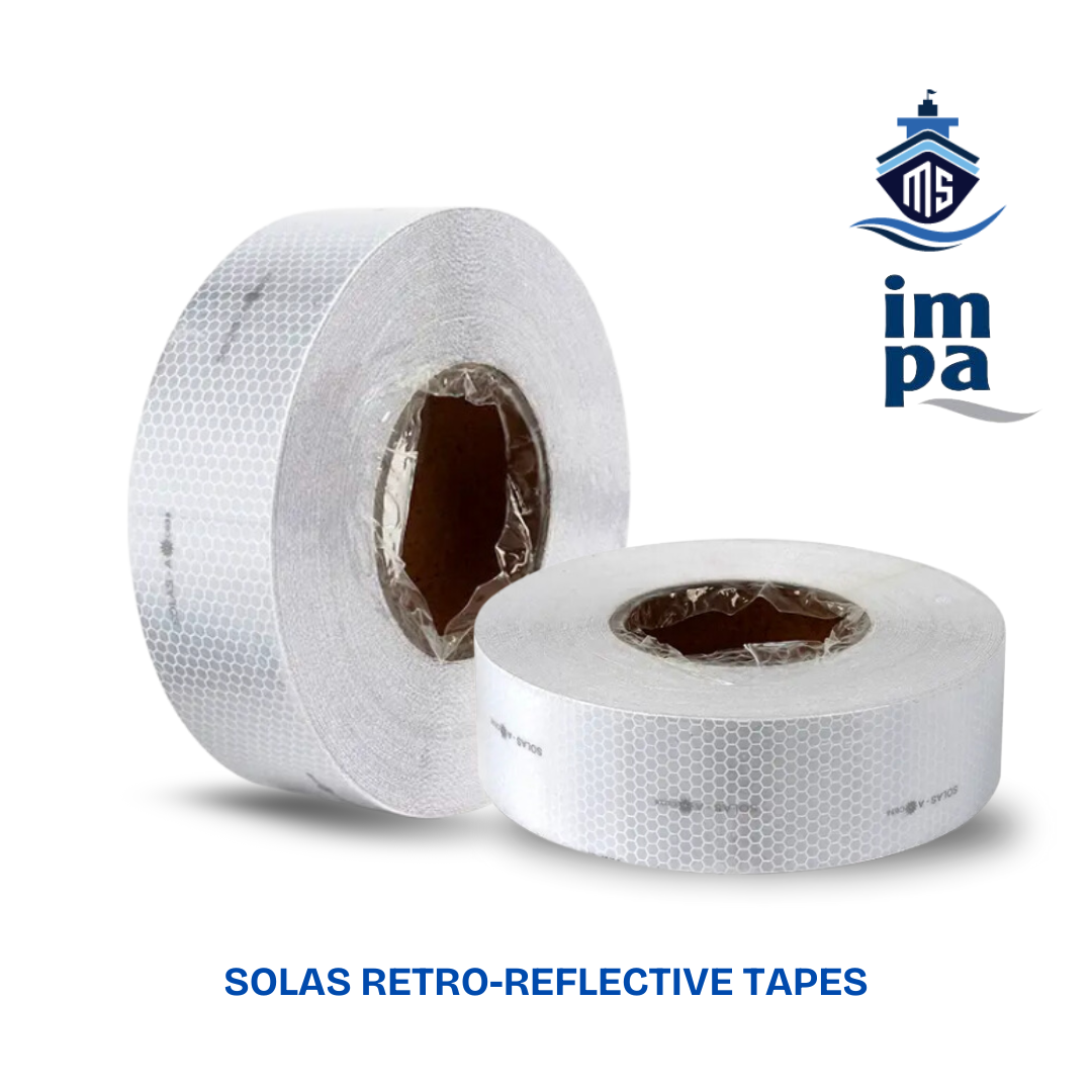 Solas Retro-Reflective Tape (เทปสะท้อนแสง) — บริษัท มารีน ซัพพลาย จำกัด